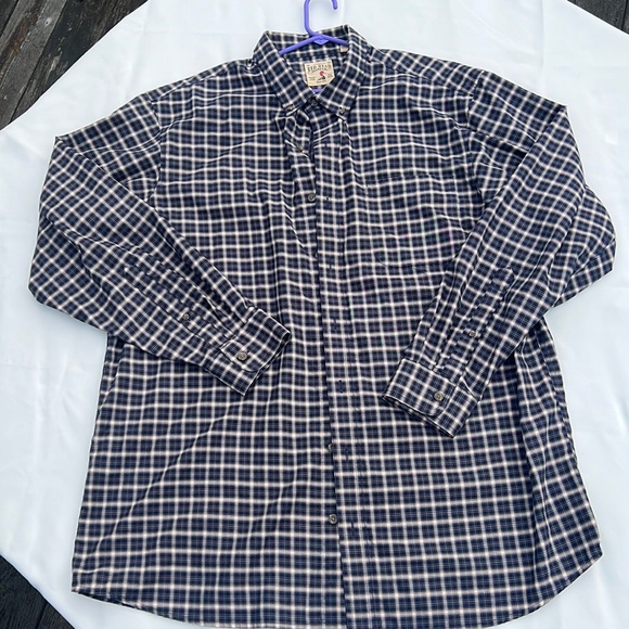 RedHead | Shirts | Red Head Button Down Blue Red And White Checkered ...